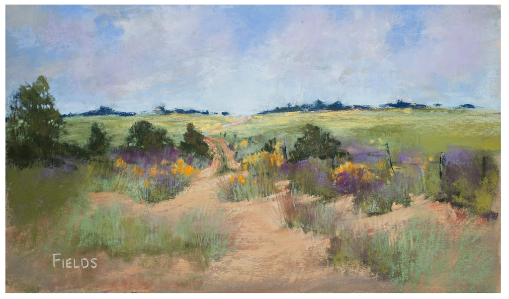 Seminole Road - Soft Pastel Painting by Bethany Fields - Bethany Fields ...